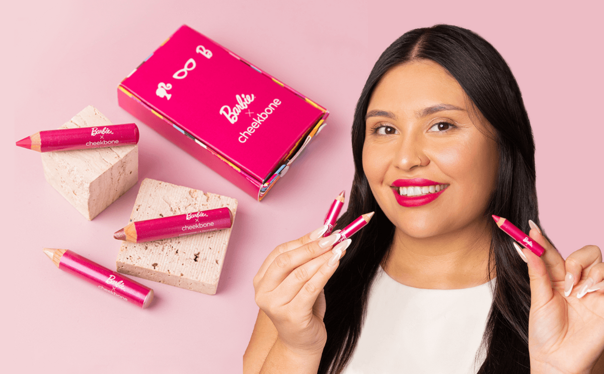 Barbie™ x Cheekbone Beauty - Nouveaux mini-crayons Power Pink