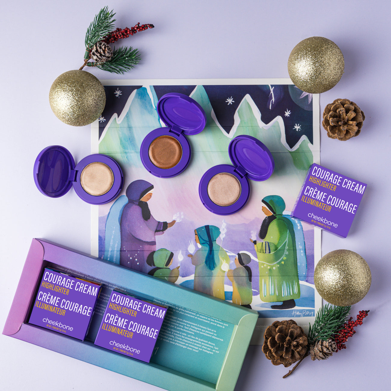 Courage Cream Highlighter "Where Love Glows" Collection – Cheekbone Beauty